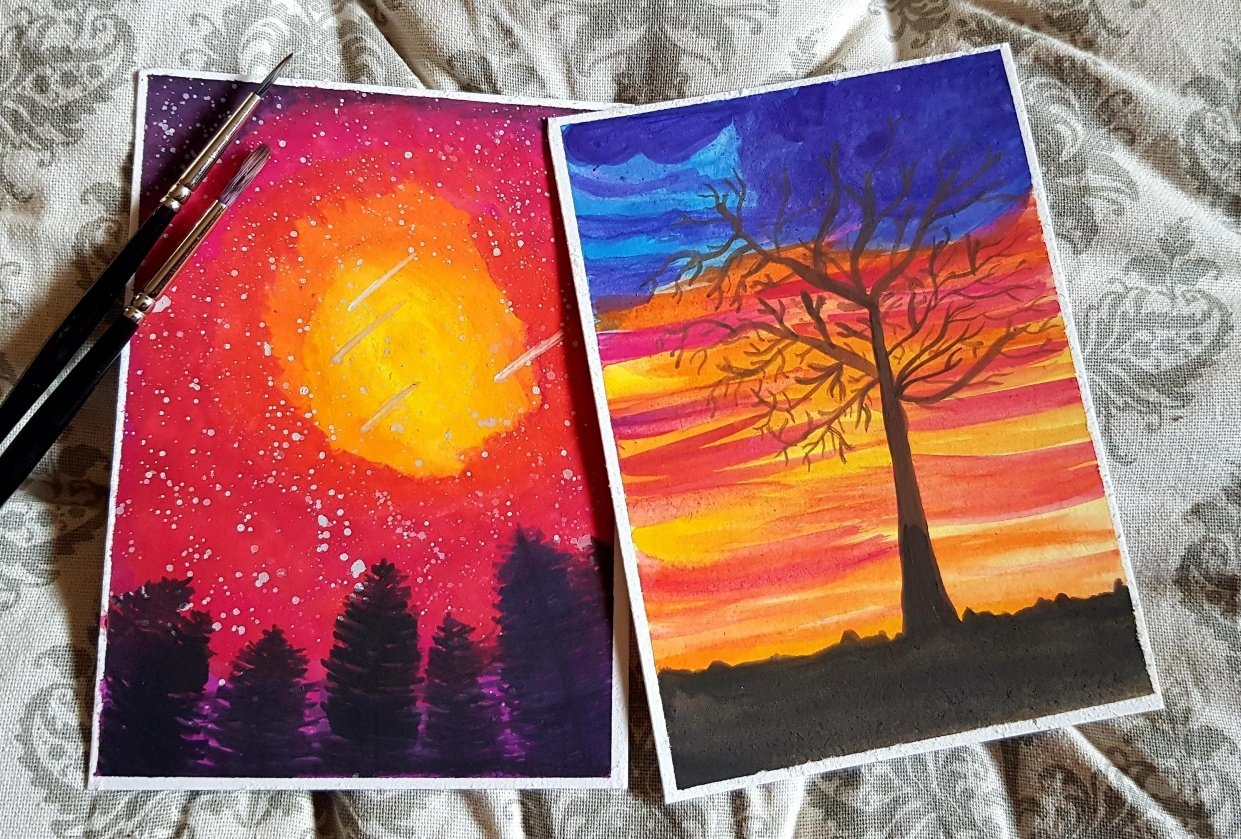 Rewetting in watercolor | Skillshare Student Project