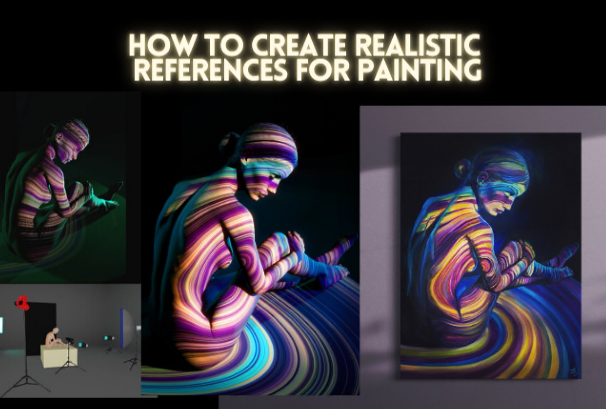 Create Realistic References for Painting | Skillshare Student Project