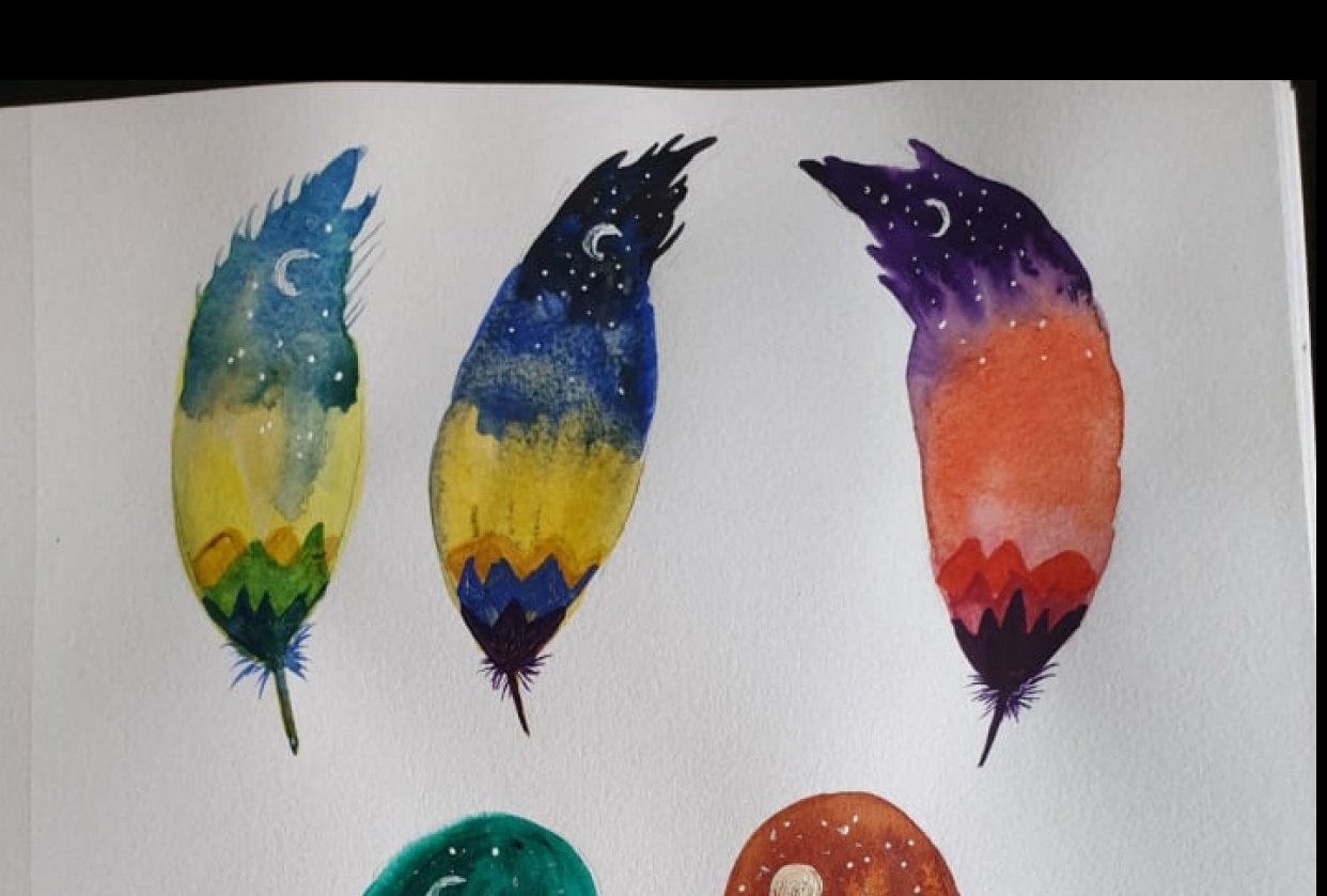 Creative Feathers | Skillshare Student Project