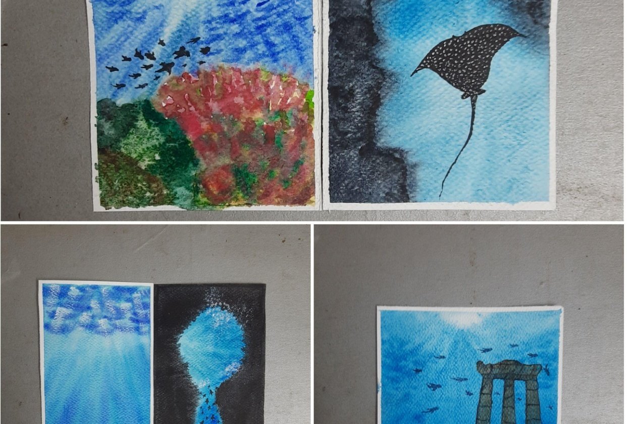 5 Days of Underwater Exploration with Watercolors | Skillshare Student Project
