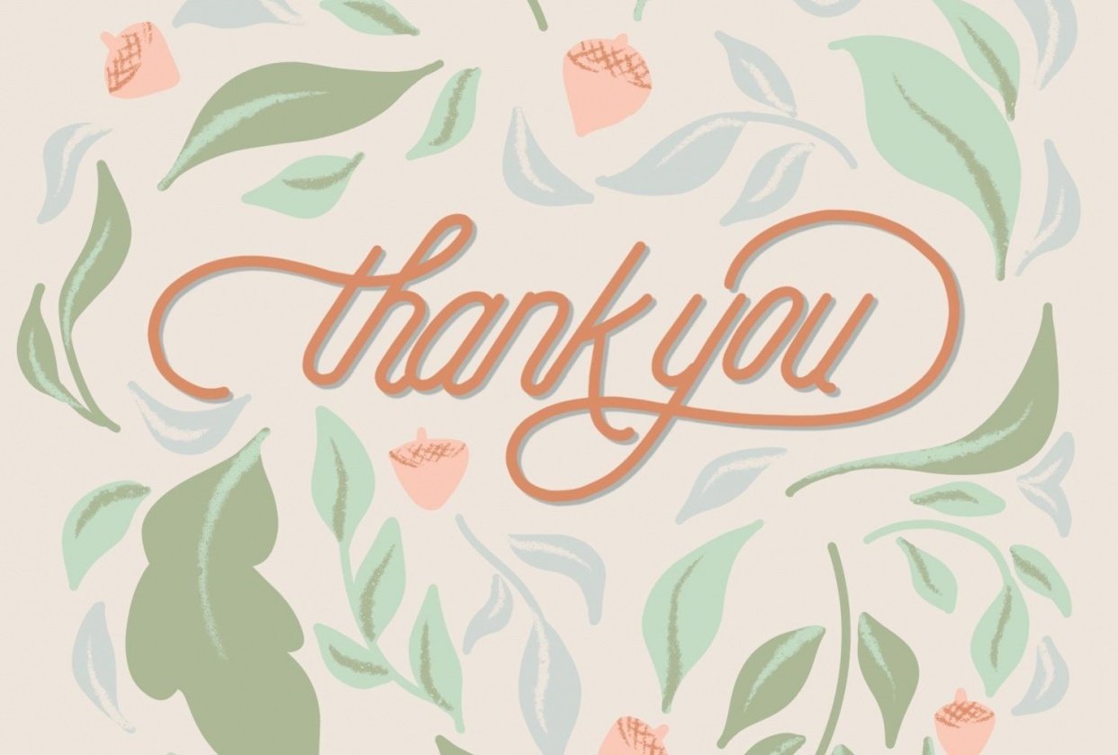 Thank you card | Skillshare Student Project