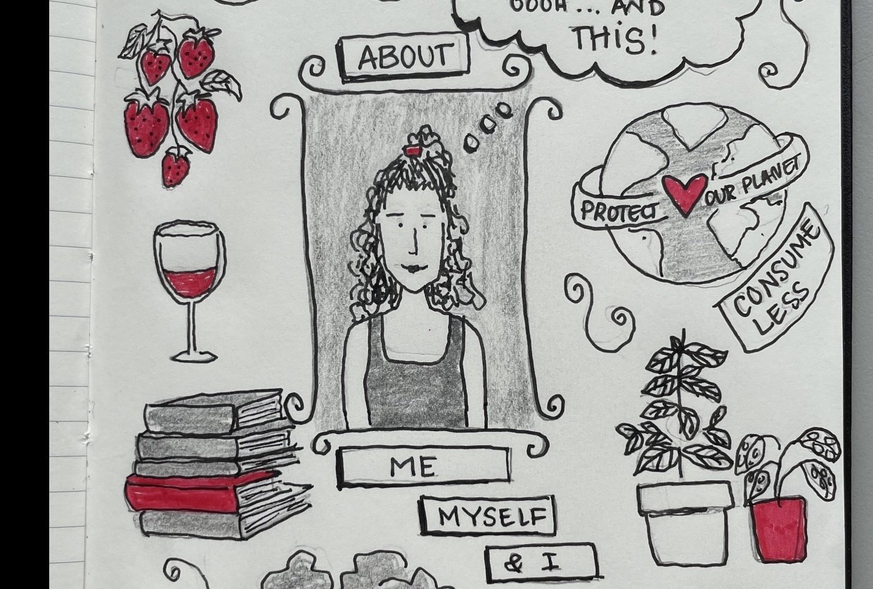 First Page sketchbook | Skillshare Student Project