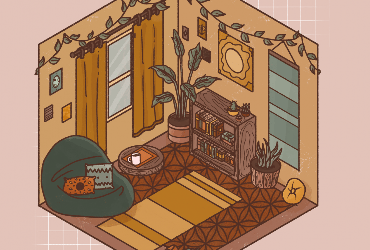 My Isometric Room | Skillshare Student Project