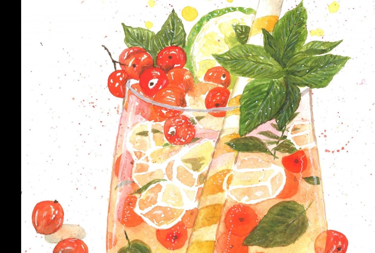 Berry Fizz | Skillshare Student Project