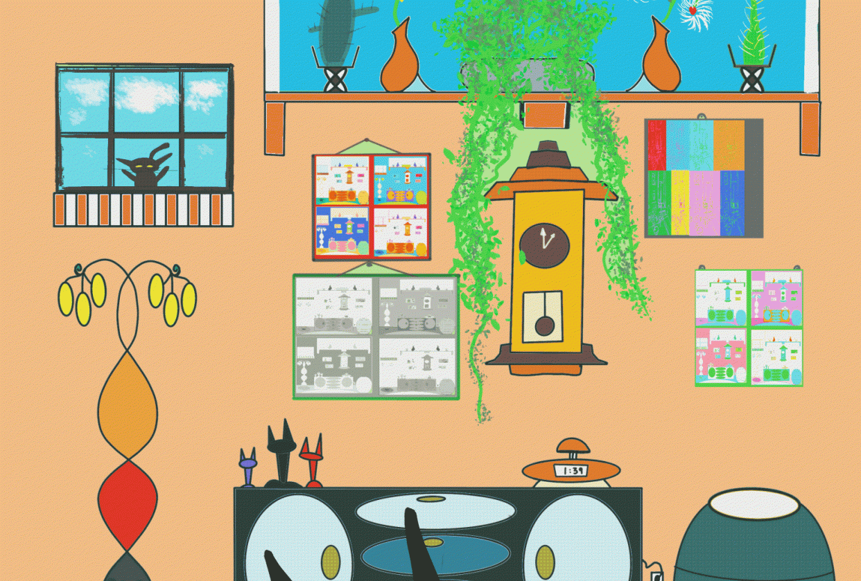 Stylized scene and animation | Skillshare Student Project