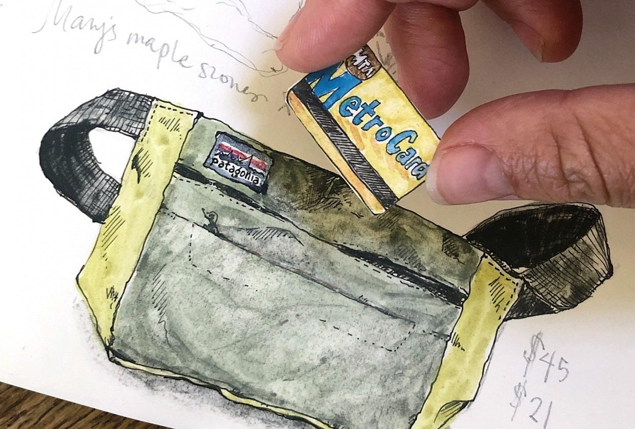 Tiny Metrocard in a Pouch | Skillshare Student Project