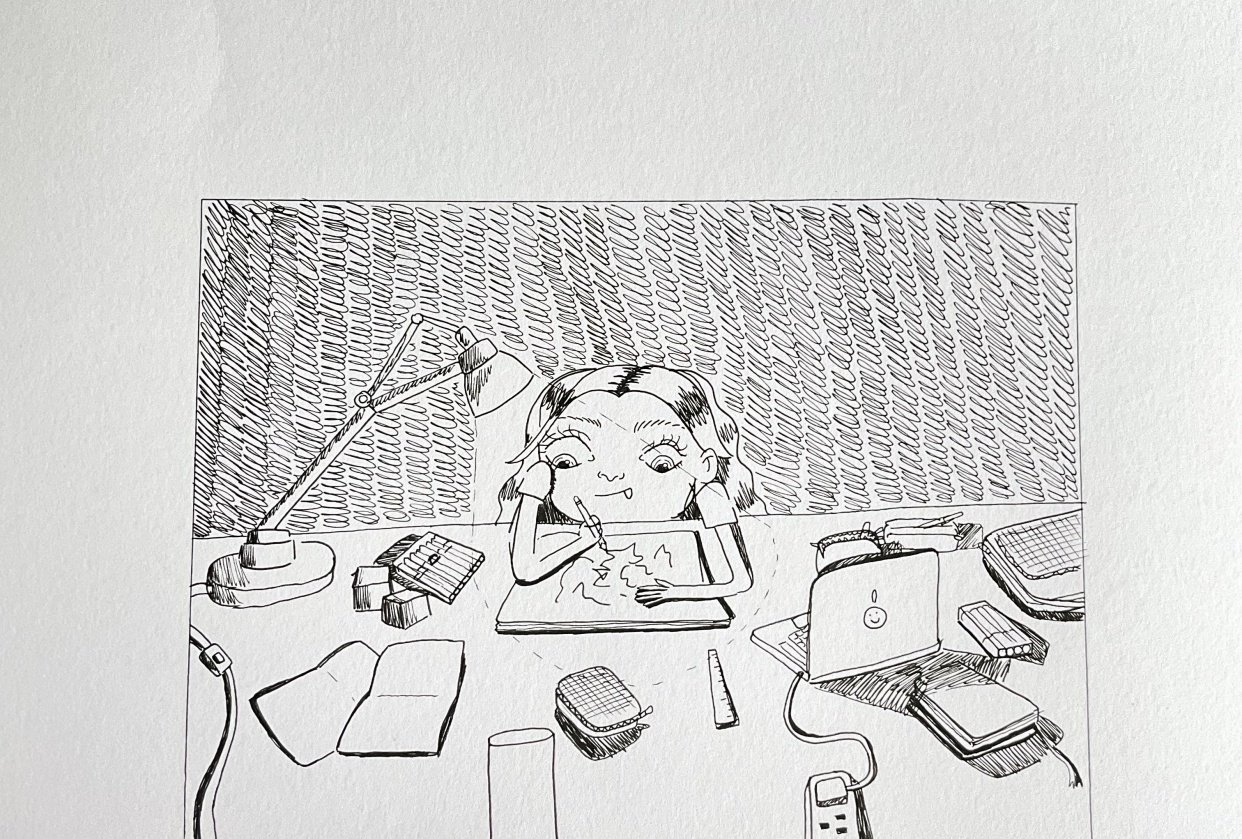 Finding myself on a plate | Skillshare Student Project