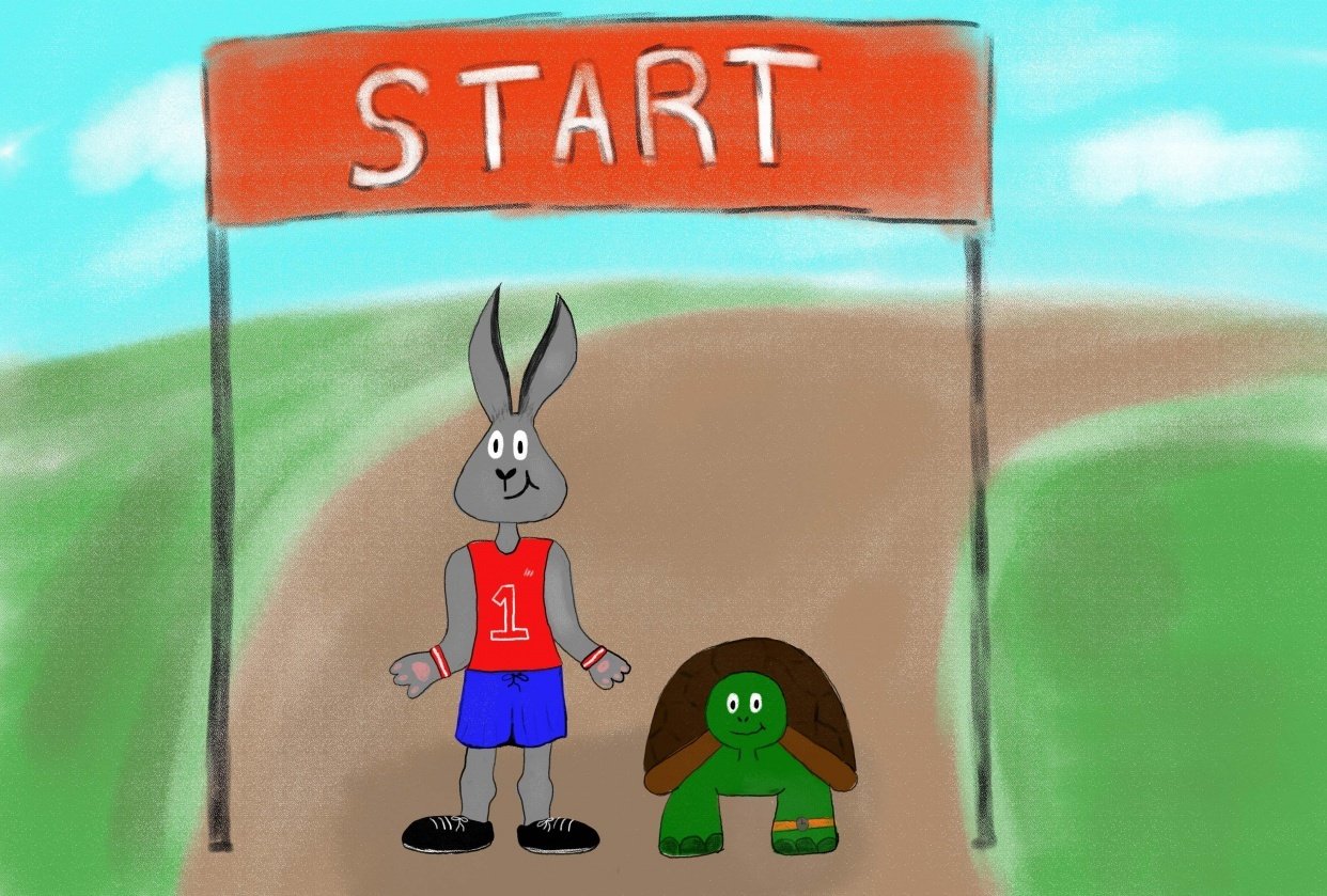 Tortoise and the Hare | Skillshare Student Project