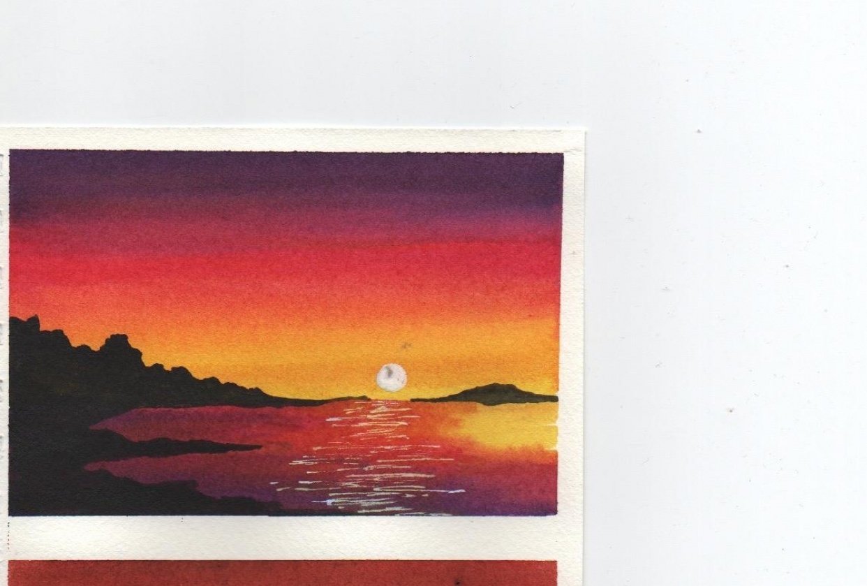 Mini sunset | Skillshare Student Project