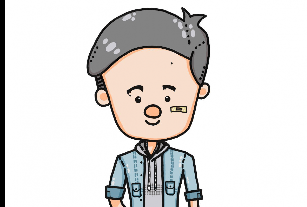 First try on Caricature | Skillshare Student Project