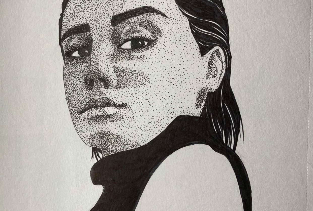 Ink Portrait | Skillshare Student Project