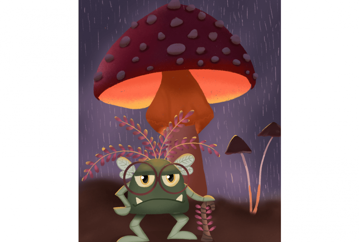 Grumpy bug | Skillshare Student Project