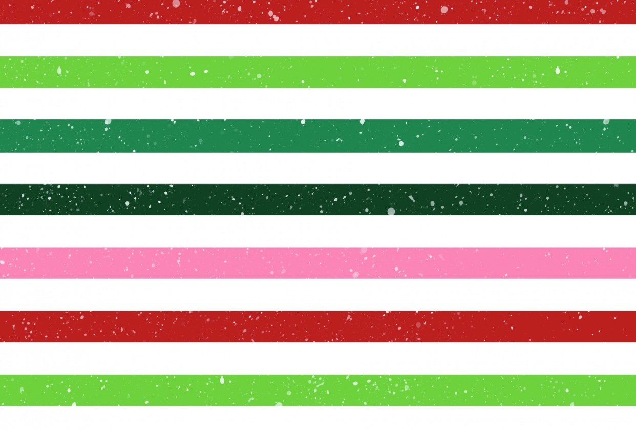 Holly Jolly Stripes | Skillshare Student Project