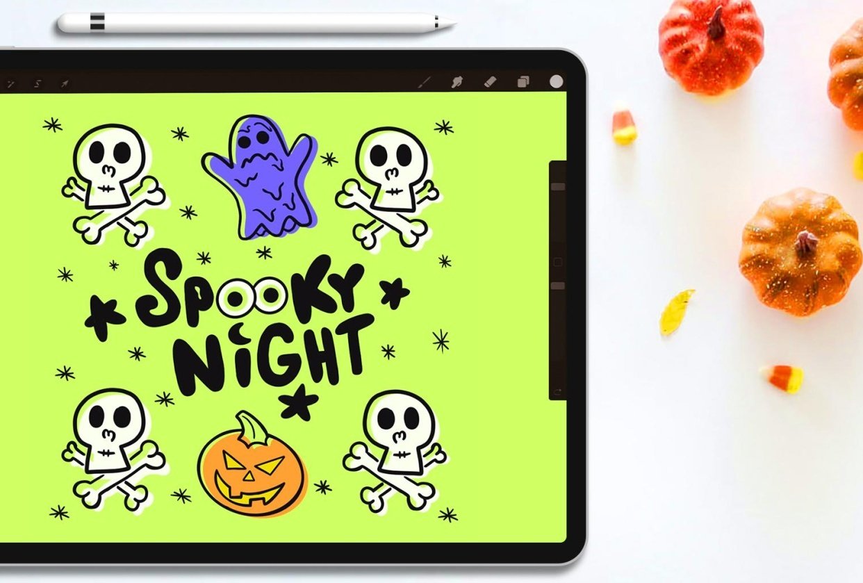 Animated Halloween Greeting | Skillshare Student Project