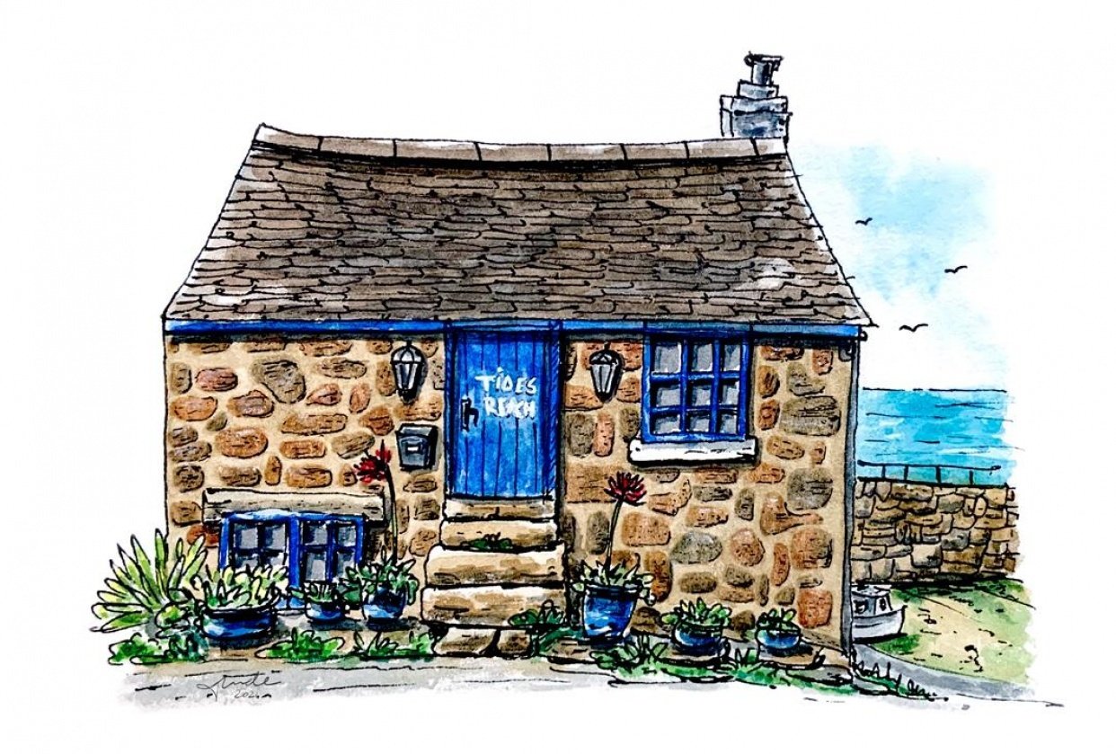 Cute Buildings | Skillshare Student Project