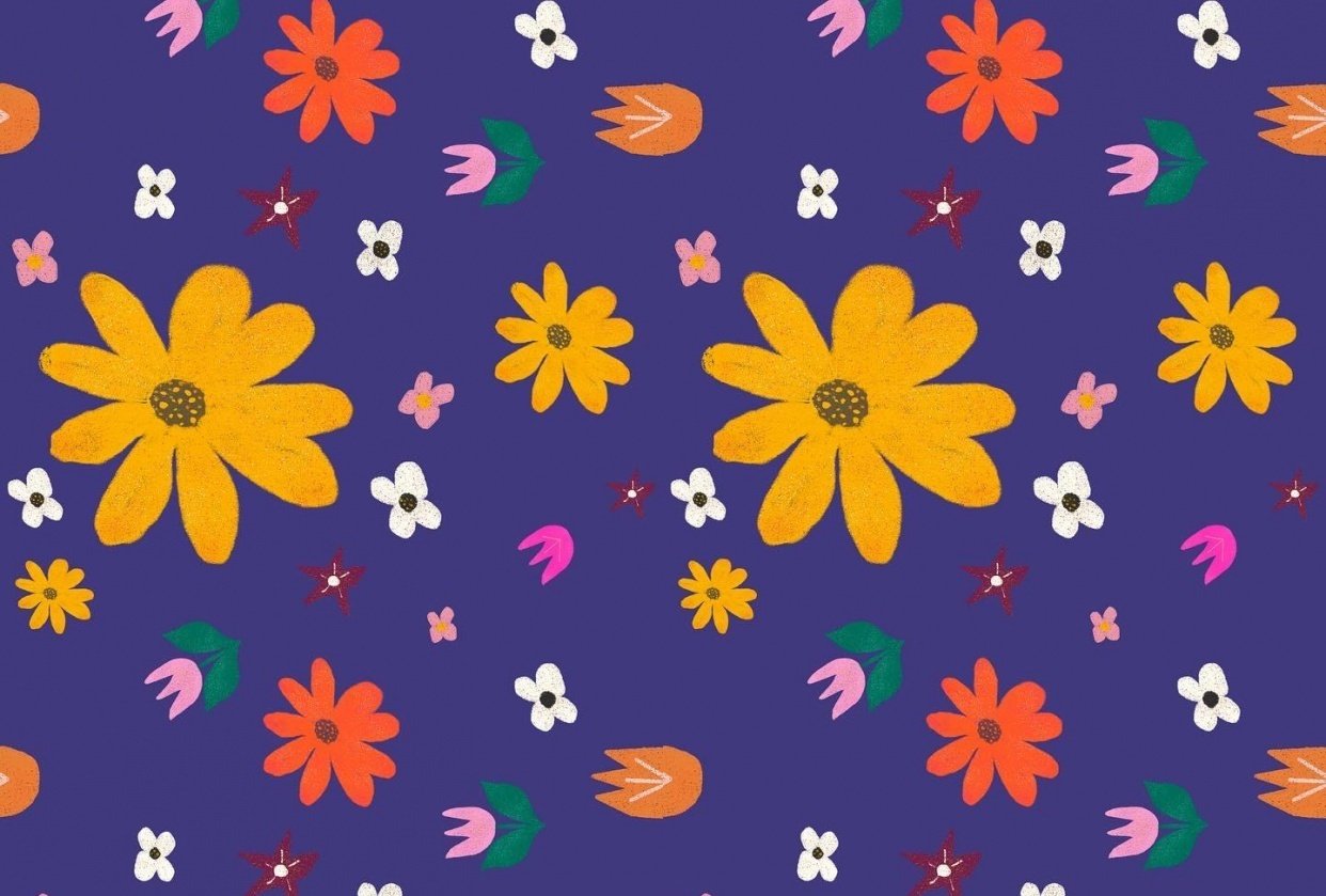 My first EVER repeating pattern! | Skillshare Student Project