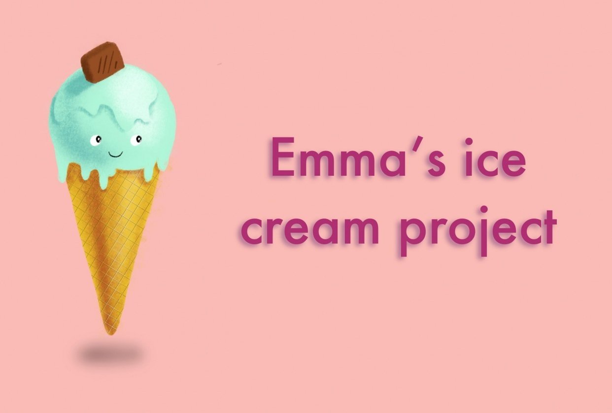 Emma's ice cream | Skillshare Student Project
