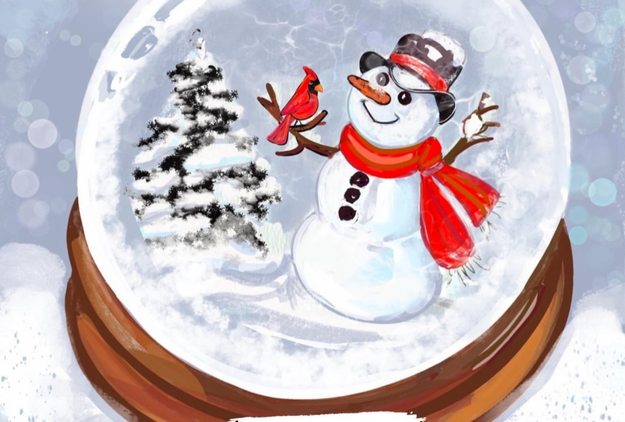 New Year’s Snow Globe | Skillshare Student Project