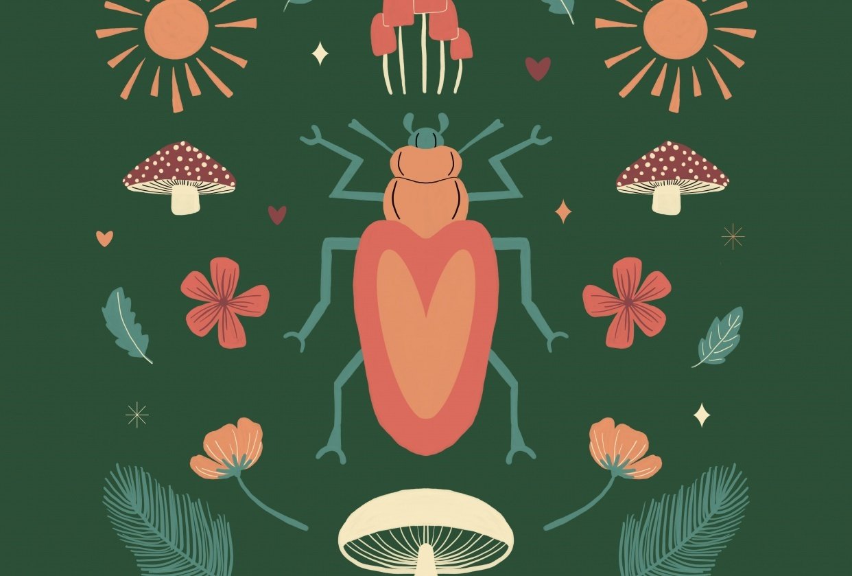Botanical Beetle | Skillshare Student Project