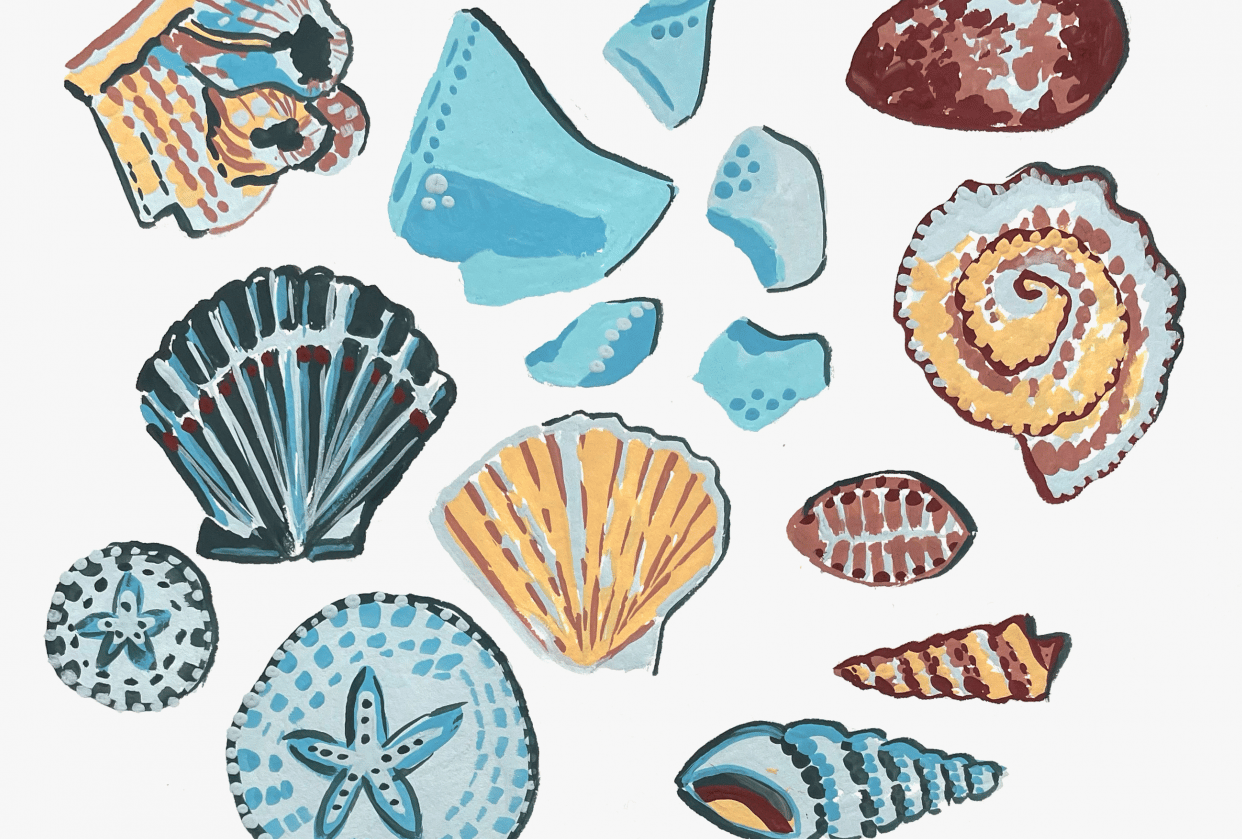 Beach Treasures | Skillshare Student Project
