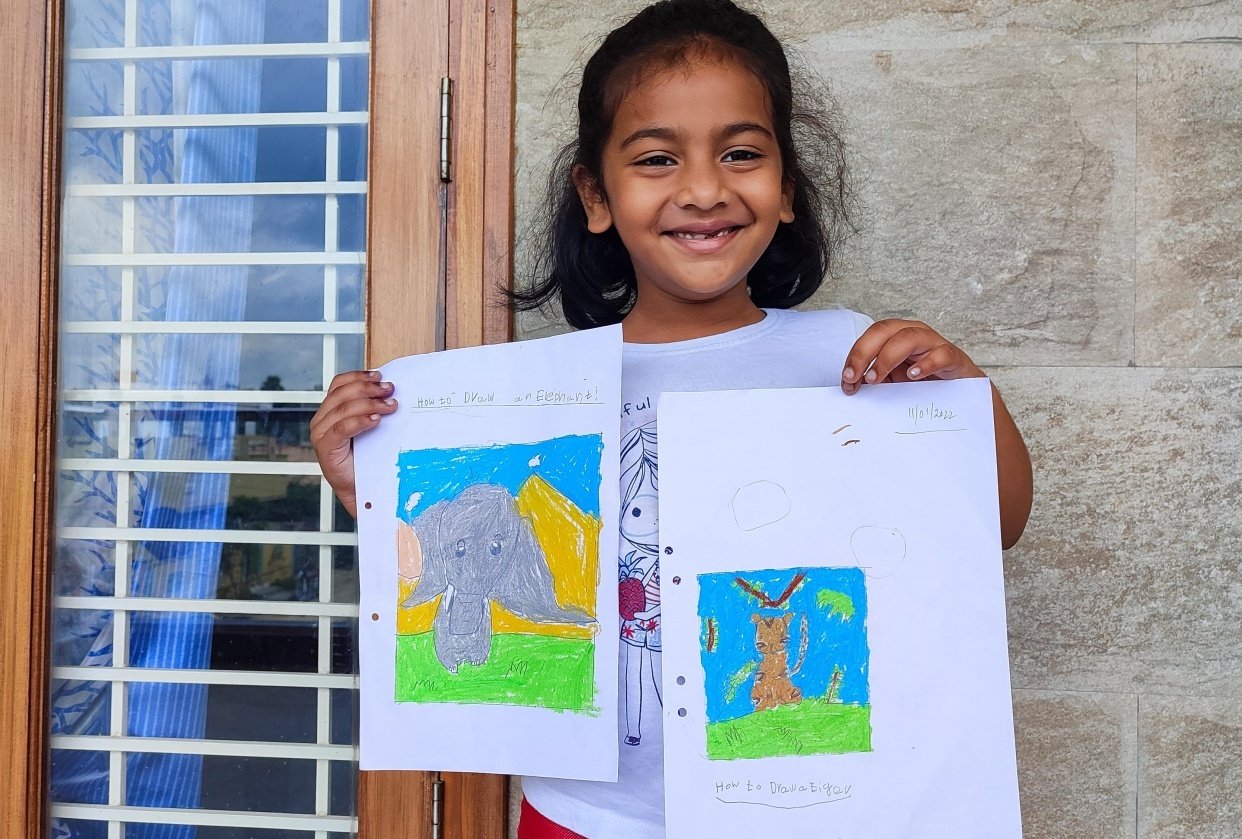 Beth's first Art work | Skillshare Student Project