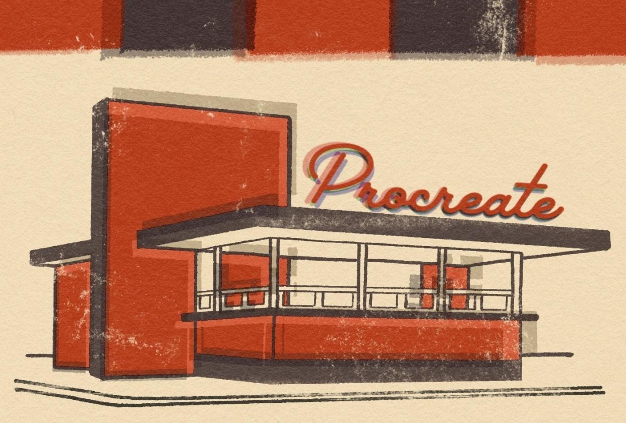 Procreate sketch | Skillshare Student Project