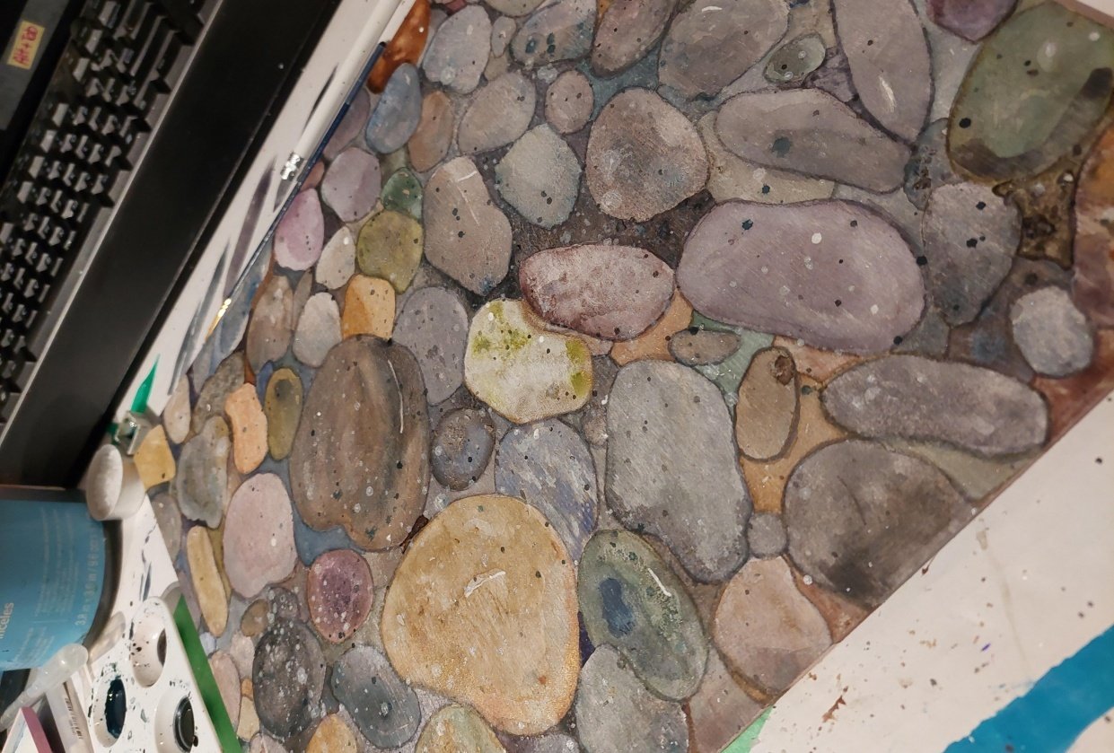 River rocks | Skillshare Student Project