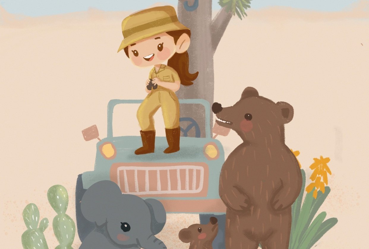 A poster illustration with Triangle composition project | Skillshare Student Project