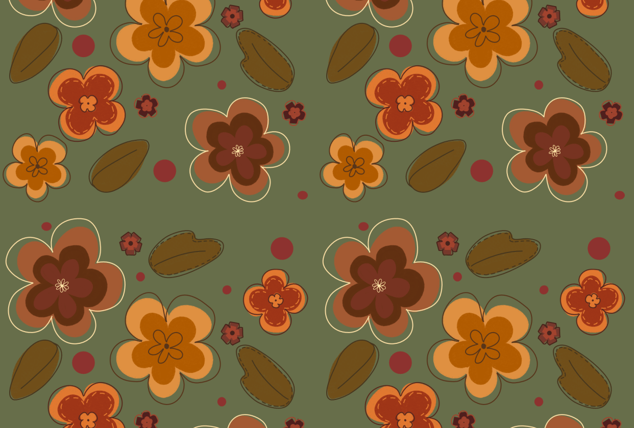 70s repeat pattern | Skillshare Student Project