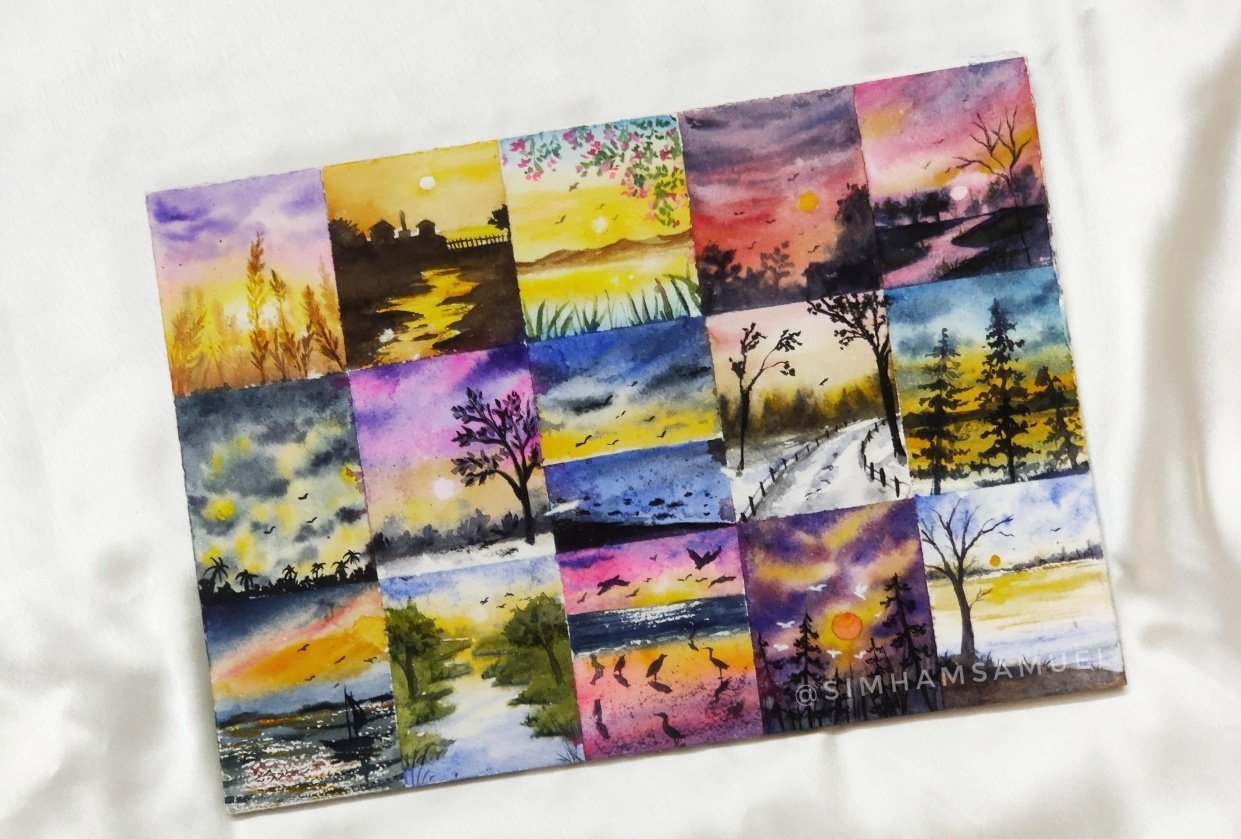 Sunrise and sunsets | Skillshare Student Project