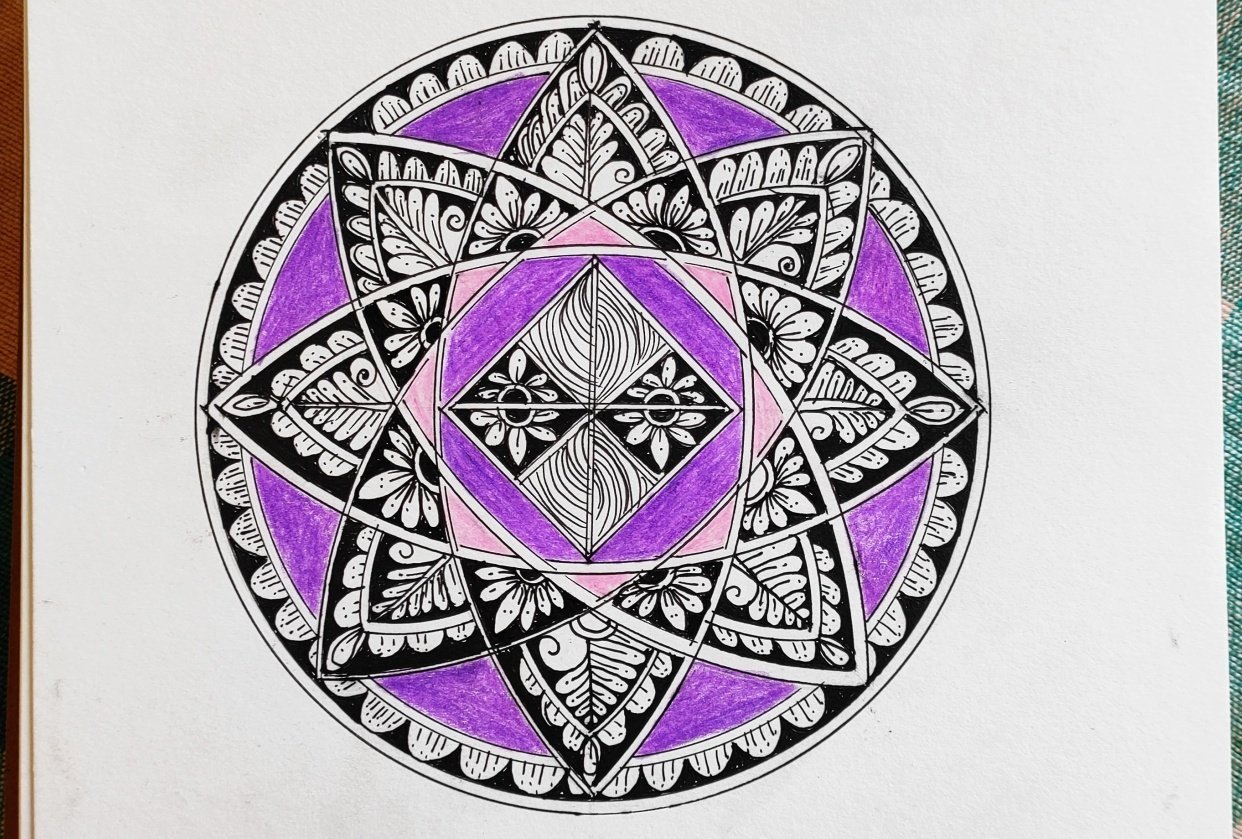 Intricate Geometric Mandala | Skillshare Student Project