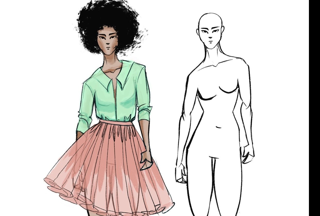 My runway drawing | Skillshare Student Project