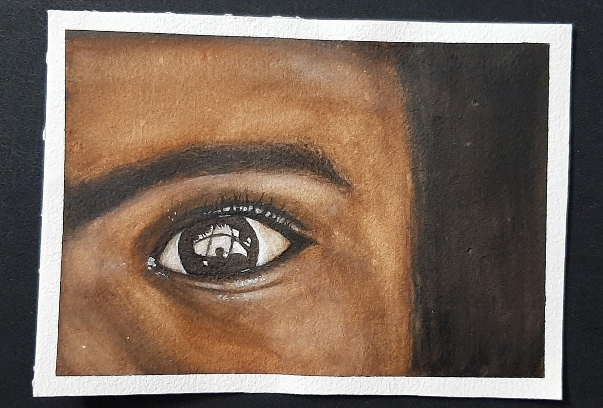 Eye portrait | Skillshare Student Project