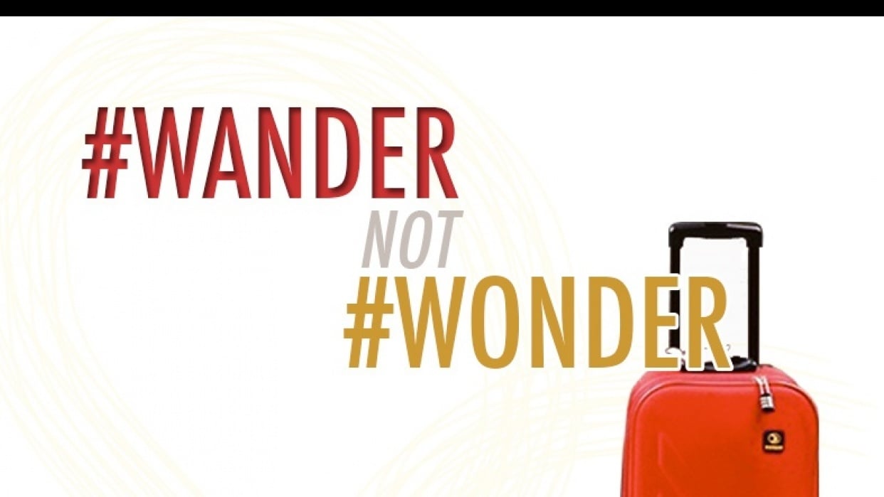 #Wander, not #wonder | Skillshare Student Project