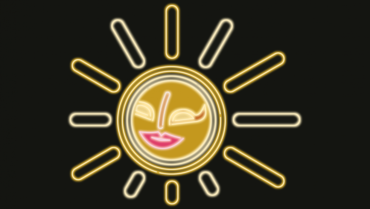 Sunshine Neon Project | Skillshare Student Project