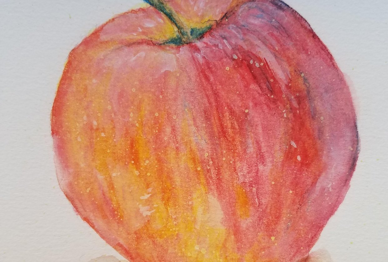 Apple wc/pencils | Skillshare Student Project