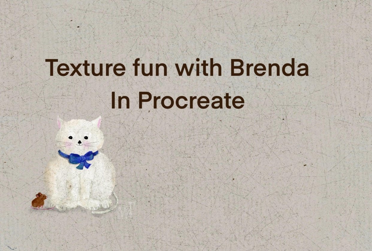 Texture fun in Procreate | Skillshare Student Project