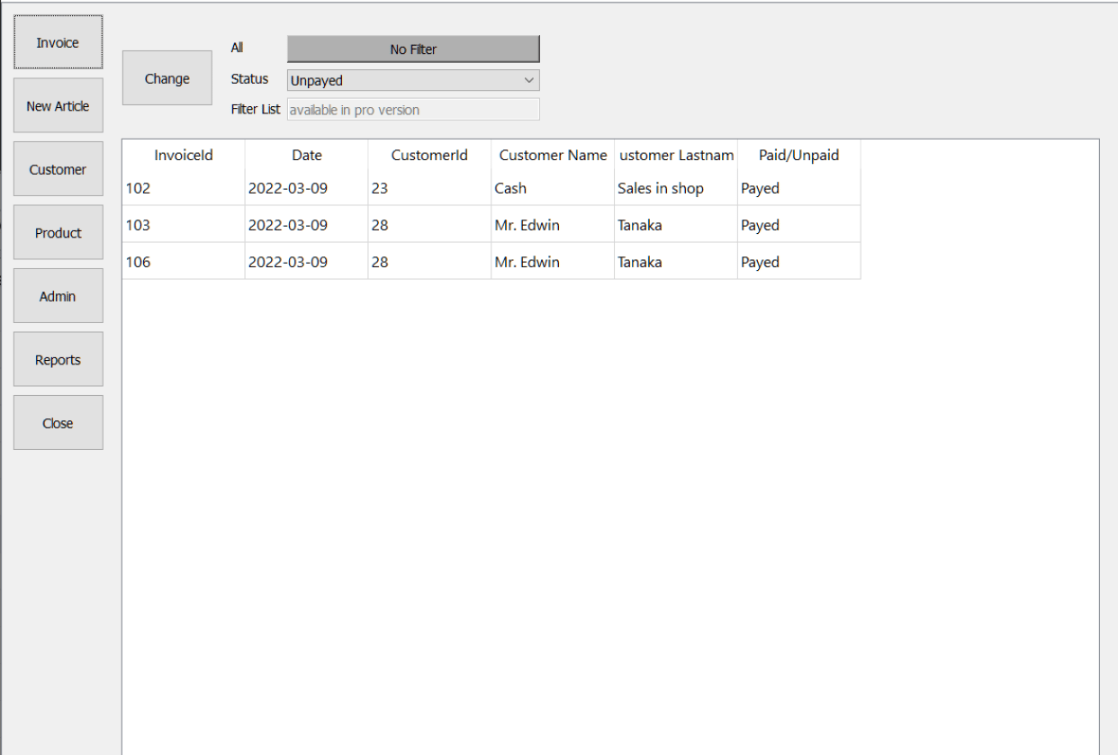 Create a invoice printing software with pyqt5 | Skillshare Student Project
