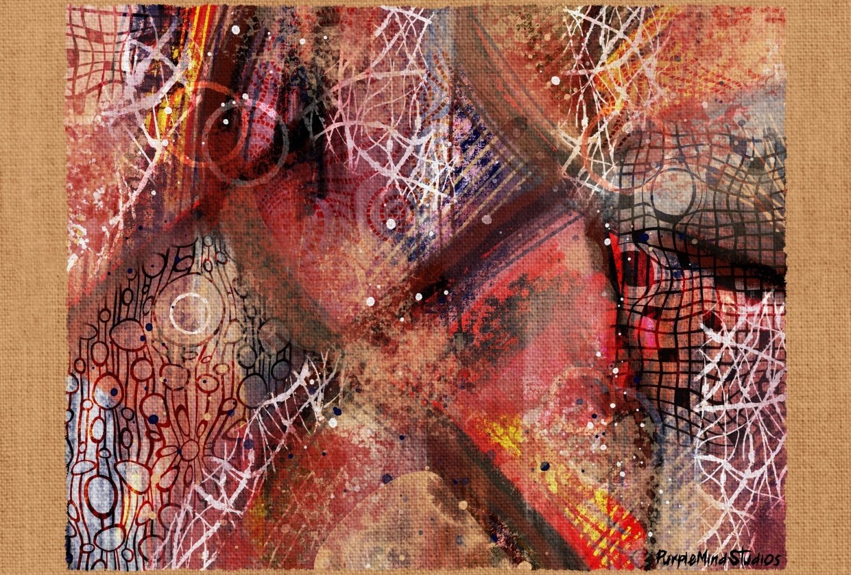 4 Versions - My Abstract Art | Skillshare Student Project 4 Versions - My Abstract Art | Skillshare Student Project