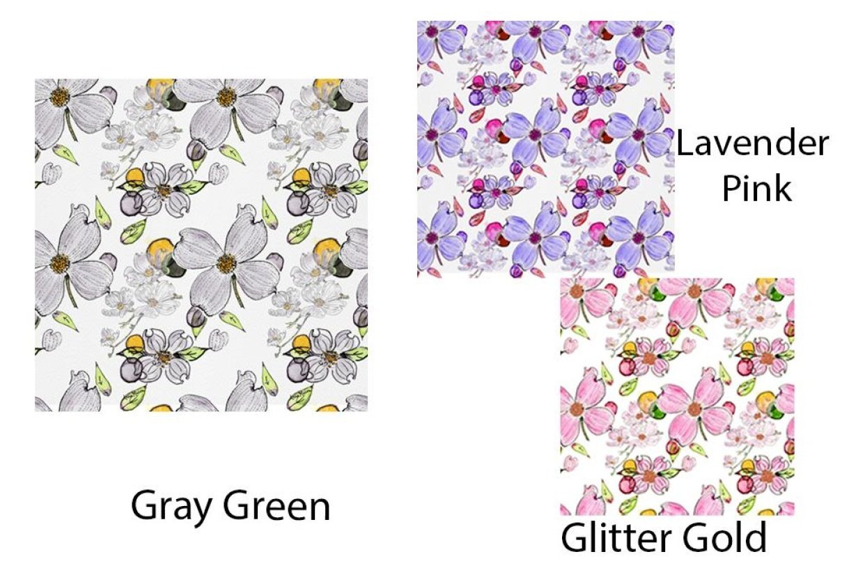 Seamless Pattern - Dogwood | Skillshare Student Project