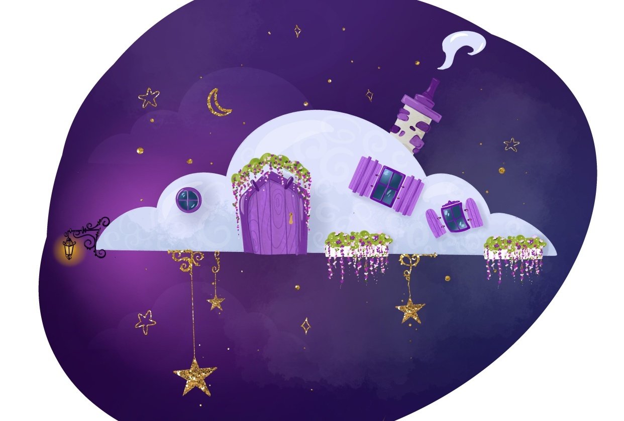 House in a cloud | Skillshare Student Project