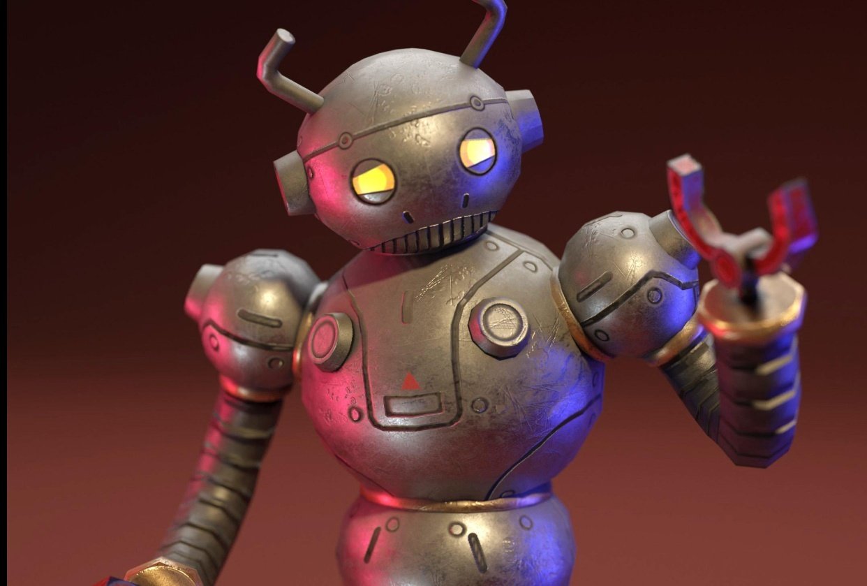 Retro Robot Final Project | Skillshare Student Project