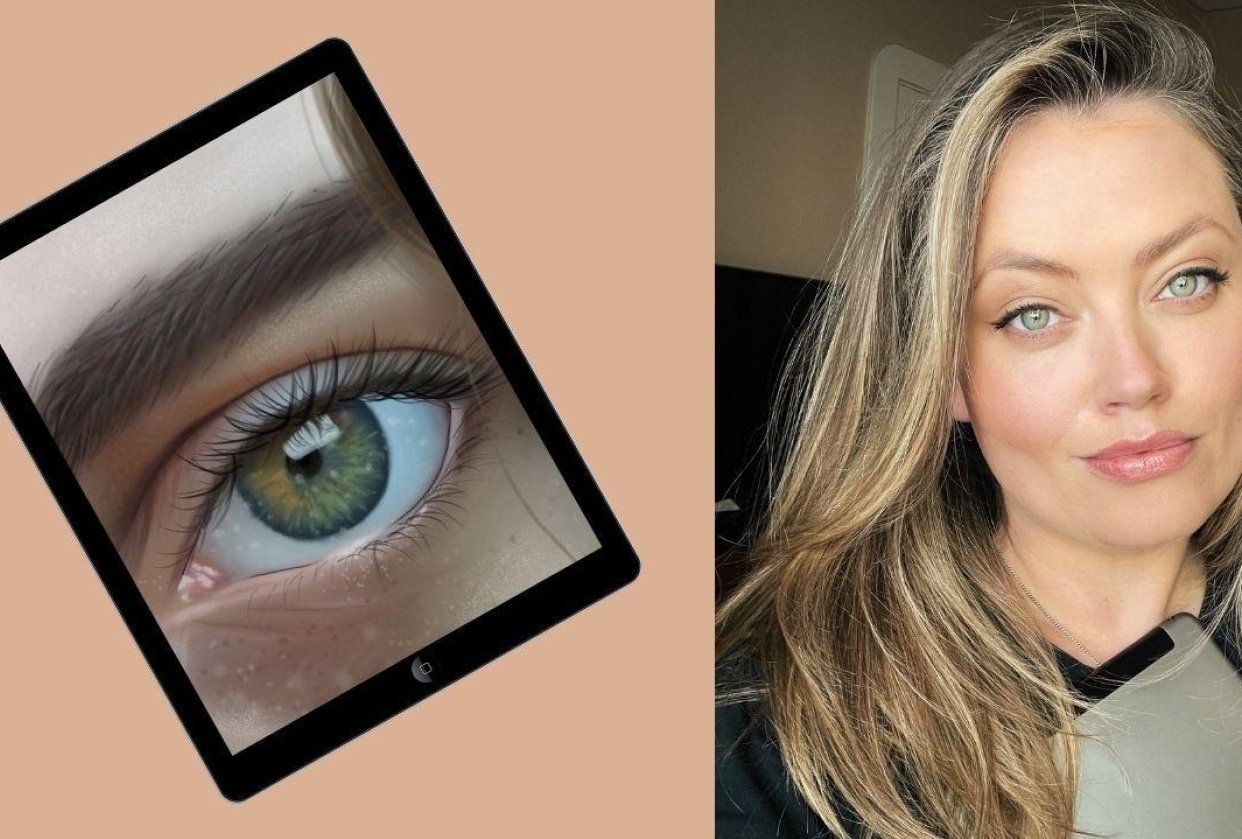 Digital Art: Create A Realistic Eye Portrait In Procreate | Skillshare Student Project
