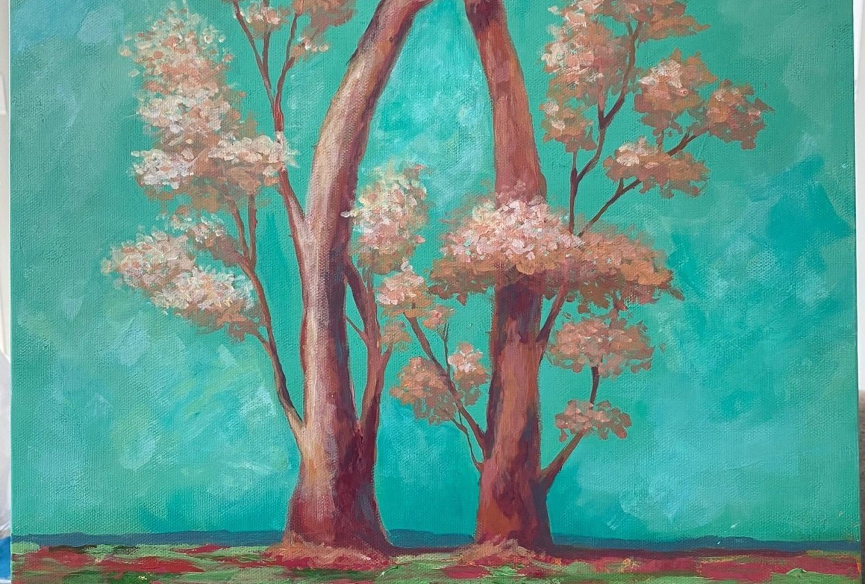 Turquoise Tree | Skillshare Student Project