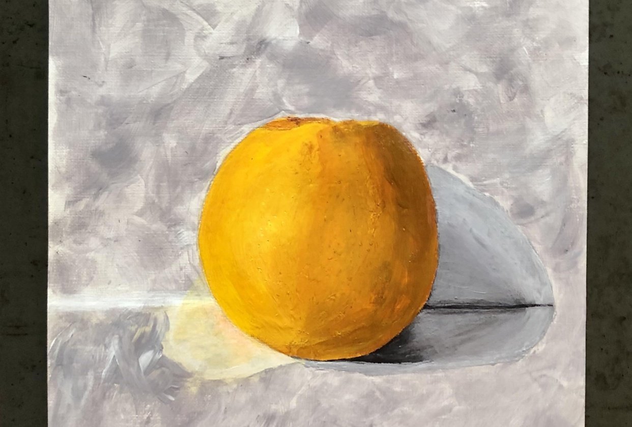 Acrylic Orange | Skillshare Student Project