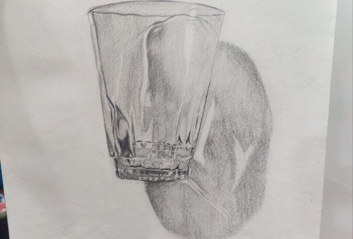 glass reference image | Skillshare Student Project