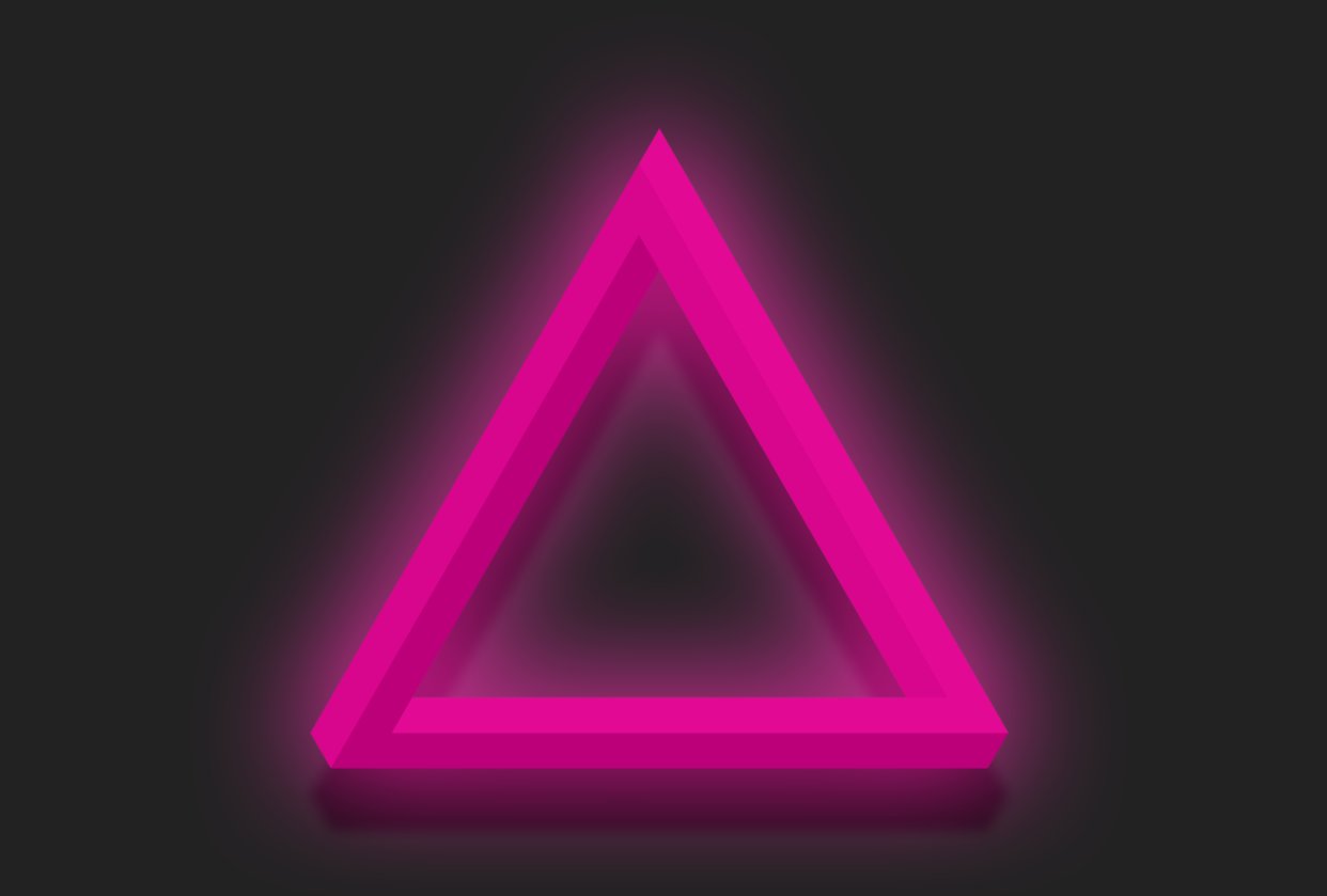 The triangle from lesson 7 with a bit more pizzazz | Skillshare Student Project