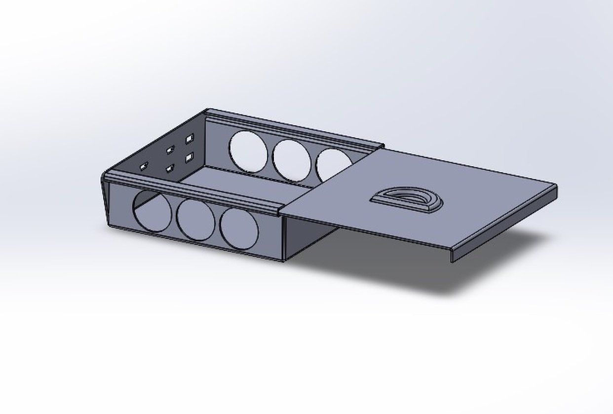 shell of a mini pc case | Skillshare Student Project