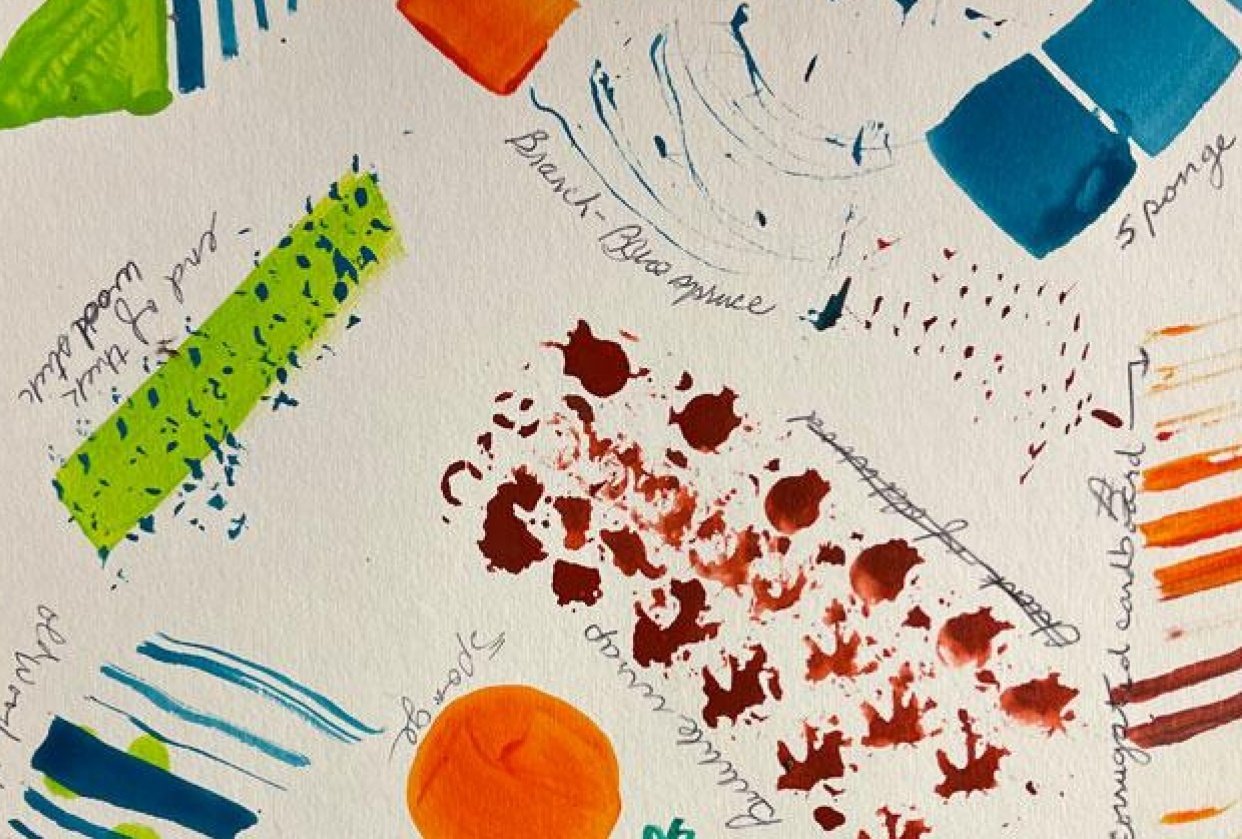 Mark making tools | Skillshare Student Project