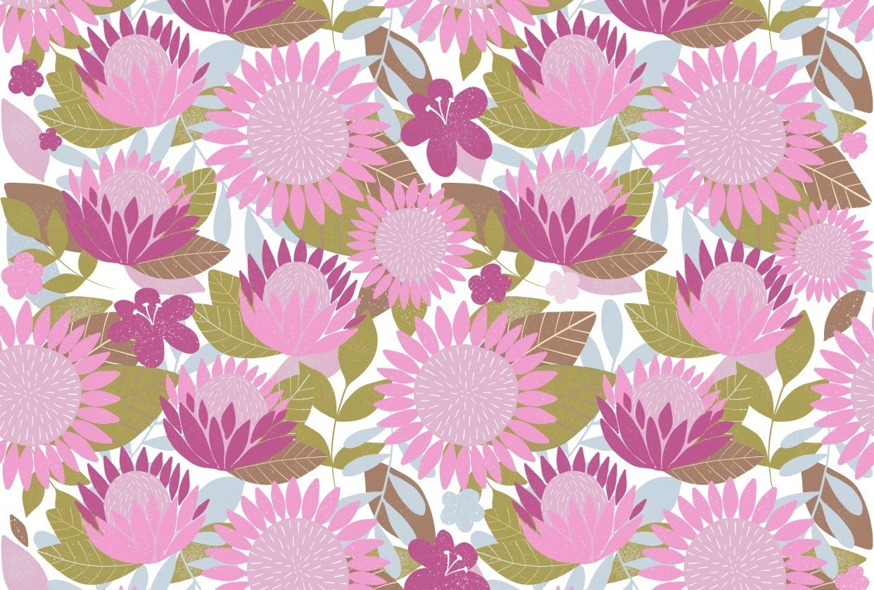 Proteas - Summer Mauve | Skillshare Student Project